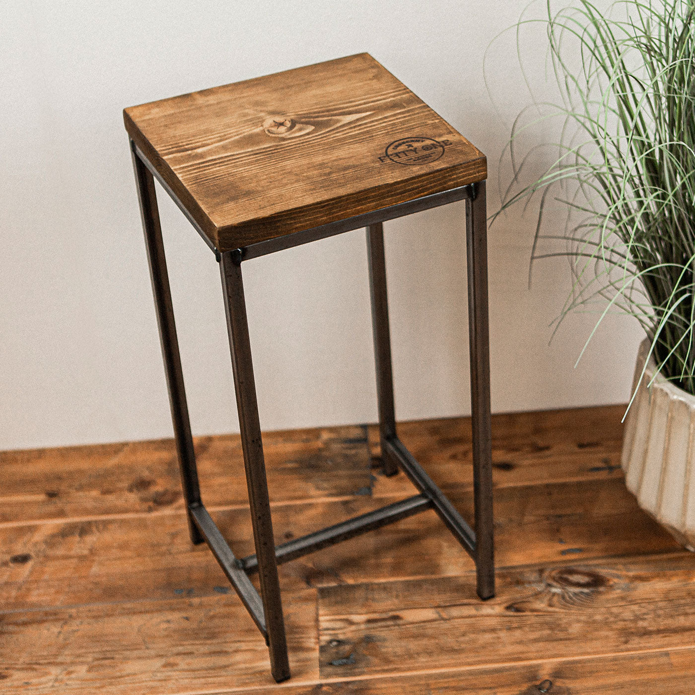 Industrial Side Table